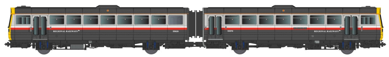 Dapol Class 142 Regional Railways Red/Grey/White DMU 142038 - DCC ...