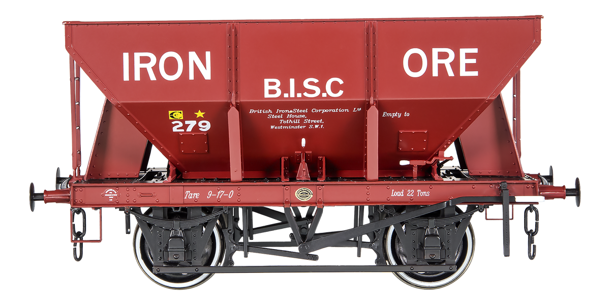 Dapol 7F-033-006 24T Steel Ore Hopper Red Oxide 279 Iron Ore BISC ...