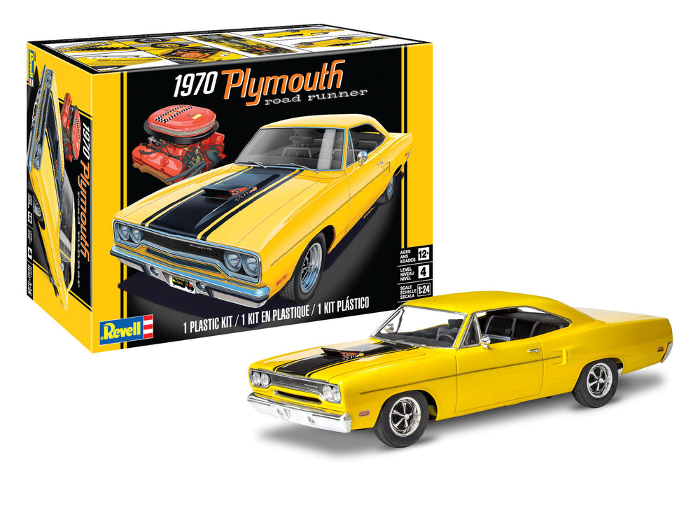 Revell 14531 1970 Plymouth Road Runner Model Kit – Rails