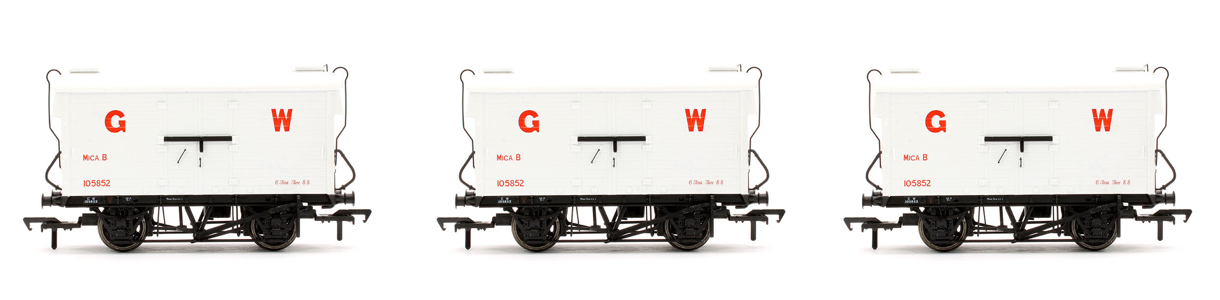 KR Models KRM-MICA-OO-A GWR ‘Mica B’ Refrigerated Meat Van - – Rails