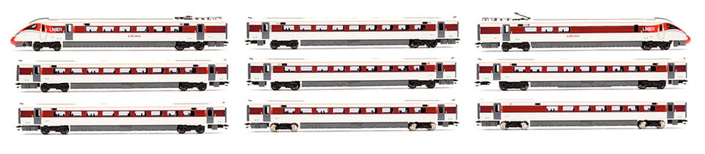 Kato 10-1675 Class 800 113 LNER Azuma 9 Car Train Pack – Rails