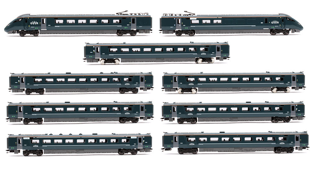Kato 10-1672D Class 800 3xx GWR IET 9 Car Train Pack - – Rails