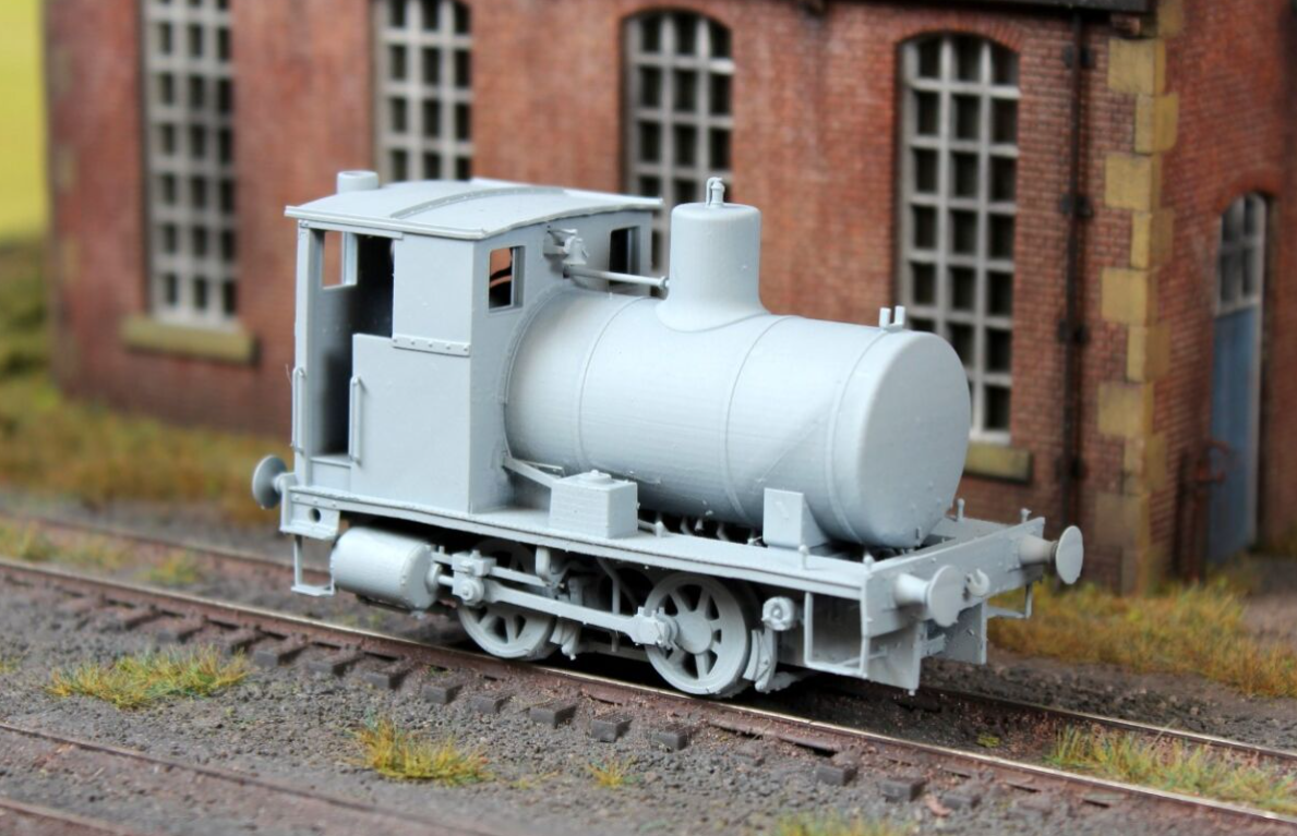 Rapido Trains UK 965502 Andrew Barclay Fireless 0-4-0 - Lined ...