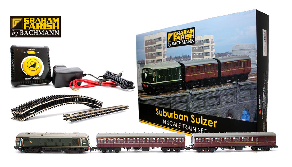 N Gauge Train Sets – Rails