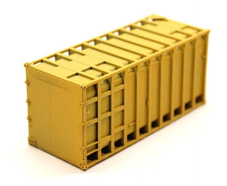 Goodwood Scenics BS1045C Waste Container Skip - YELLOW - OO – Rails