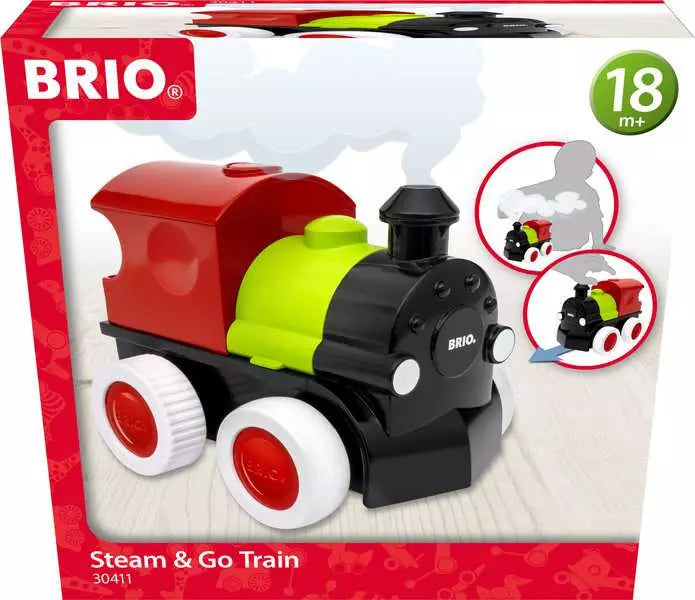 Brio 30411 BRIO Steam & Go Train – Rails