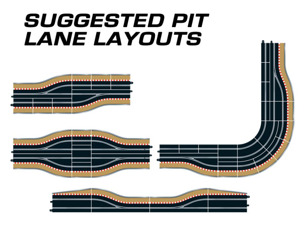 Pit Lane Track (Right Hand) - Includes Sensor – Rails of Sheffield