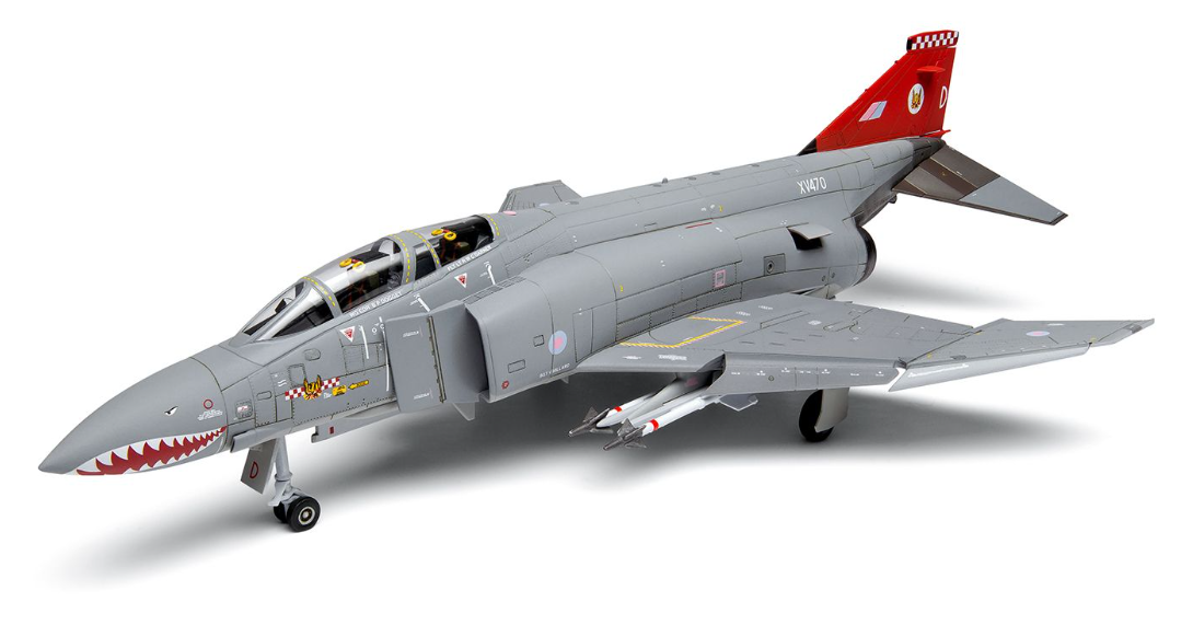 Airfix A06019A McDonnell Douglas Phantom FG.1/FGR.2 Model Kit – Rails