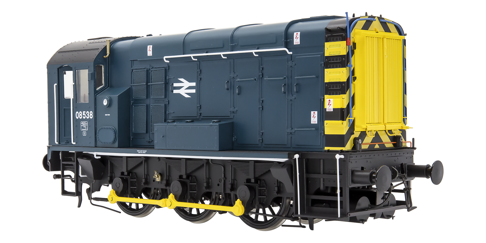 Dapol Class 08 08538 BR Blue Wasp Stripes Diesel Shunter Locomotive ...