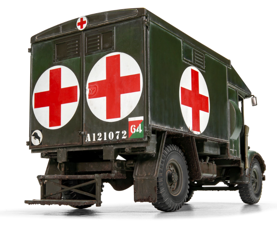 Austin K2/Y Ambulance Model Kit – Rails of Sheffield