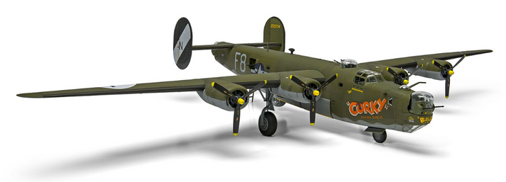 Airfix A09010 Consolidated B-24H Liberator Model Kit – Rails