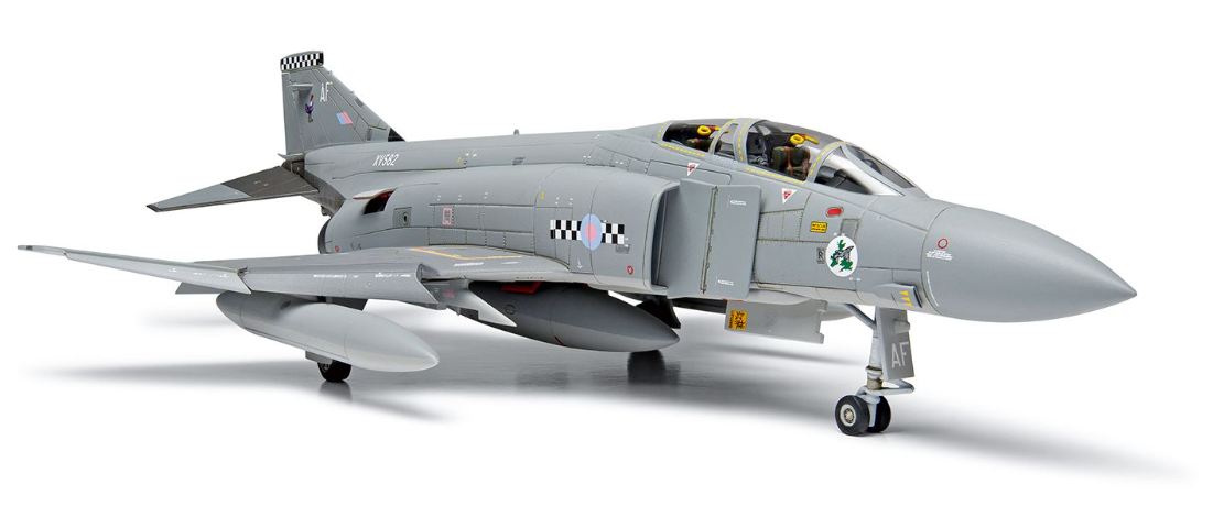 Airfix A06019A McDonnell Douglas Phantom FG.1/FGR.2 Model Kit – Rails