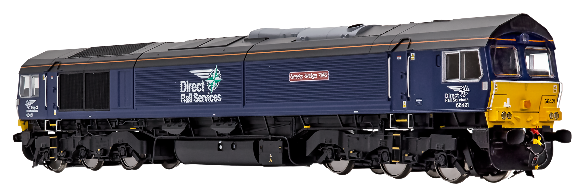 Dapol 7D-066-004S Class 66 421 New DRS Livery Diesel – Rails