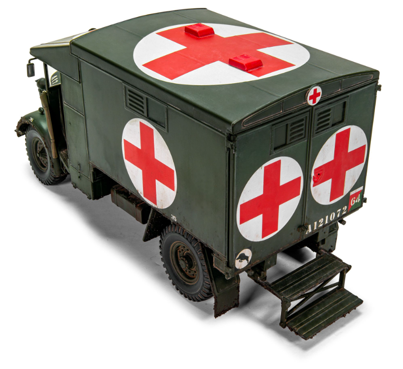 Airfix Austin K2/Y Ambulance Model Kit – Rails of Sheffield