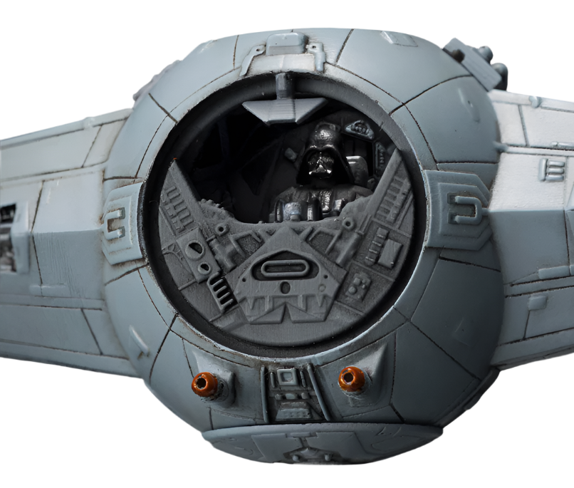 Revell 01214 Bandai Star Wars Darth Vader's TIE Fighter – Rails