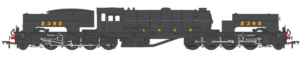 Heljan 30003 LNER Class U1 2-8-0 0-8-2T Beyer Garratt LNER – Rails