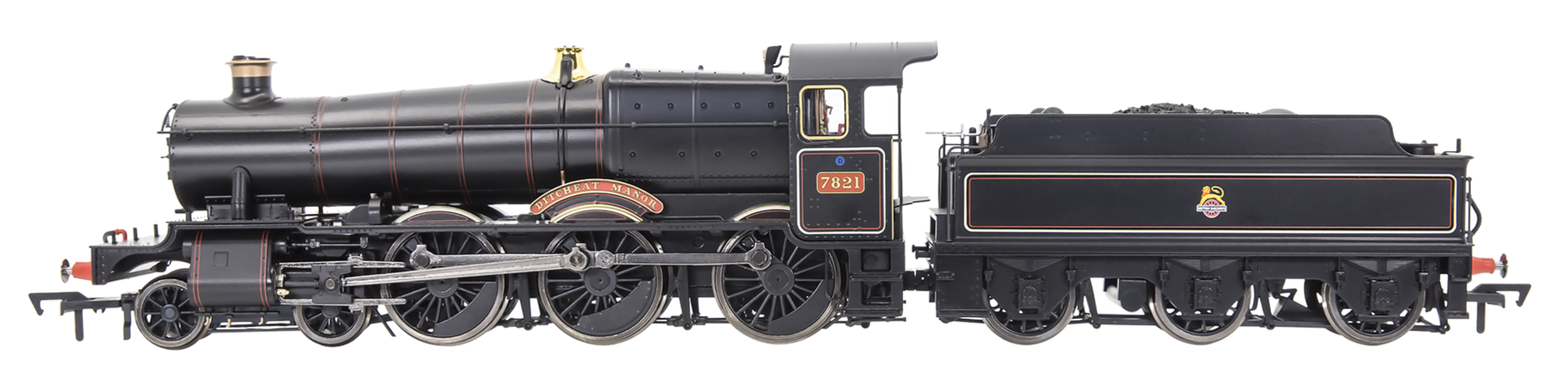 Dapol Ditcheat Manor BR Lined Black Early Crest GWR 78xx Manor Class 4 ...