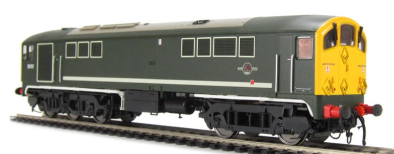 Heljan Class 28 Co-Bo BR Green Full Yellow Ends D5707 Diesel Locomotive ...