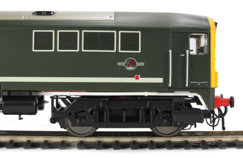 Heljan Class 28 Co-Bo BR Green Full Yellow Ends D5707 Diesel Locomotive ...