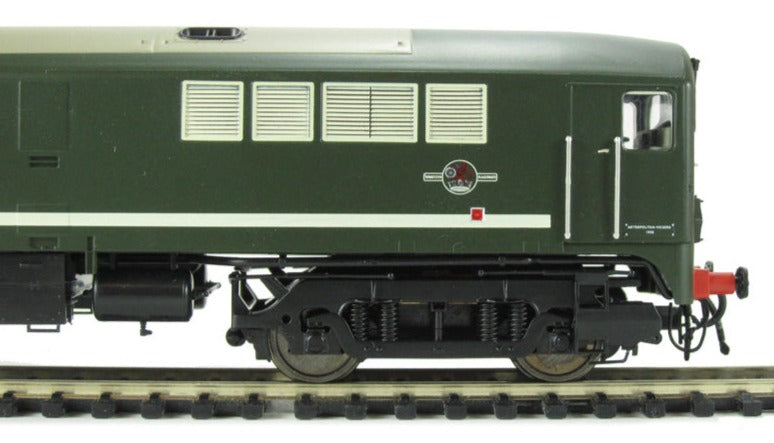 Heljan 28163 Class 28 Co-Bo BR Green D5719 Diesel Locomotive - DCC ...