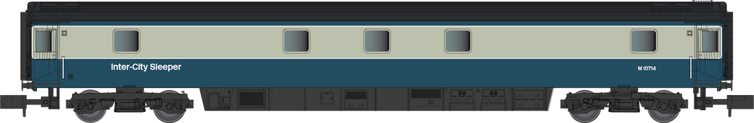 Dapol 2P-006-009 MK3 Sleeper Coach BR Blue Grey M10714 – Rails