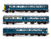 Bachmann 35-504 Class 117 3-Car DMU L412 BR Blue – Rails