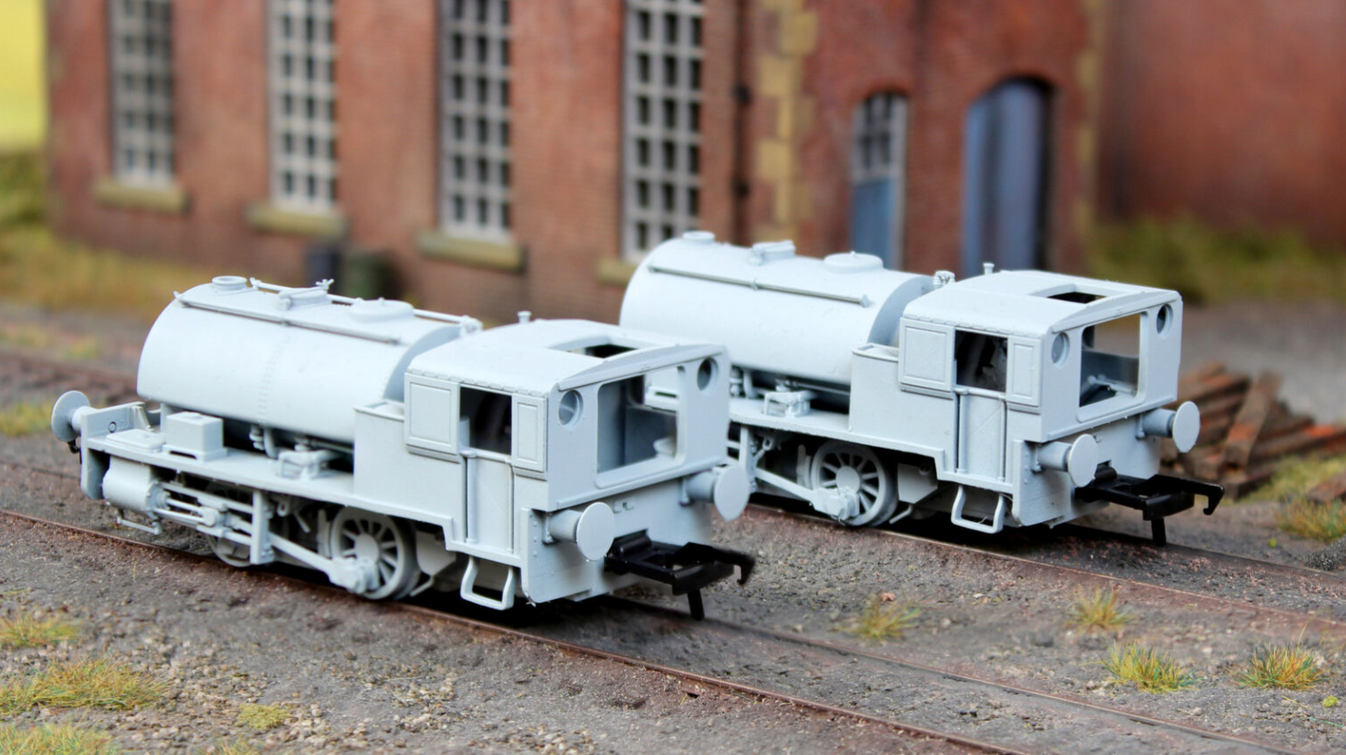 Rapido Trains UK Port of Par Bagnall - Unlined Dark Green Steam ...