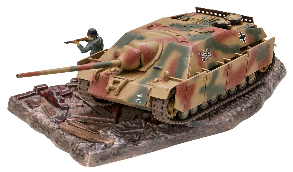 Revell 03359 Jagdpanzer IV (L/70) Model Kit – Rails
