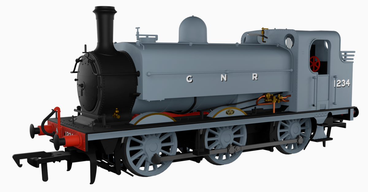 Rapido Trains UK 958502 GNR J13 No.1234 GNR Grey Steam Tank Locomotive ...