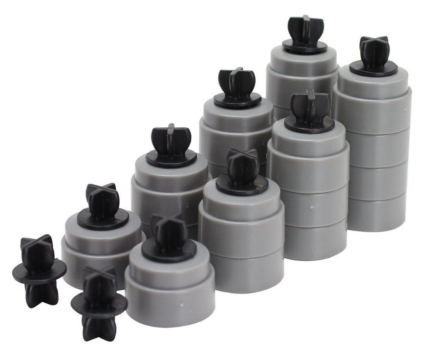 Scalextric C8226 Track Supports and Clips – Rails