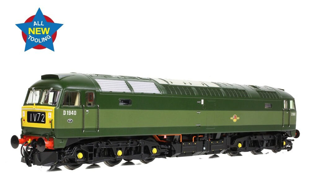 Bachmann 35-410B Class 47/0 D1940 BR Two-Tone Green (Small – Rails