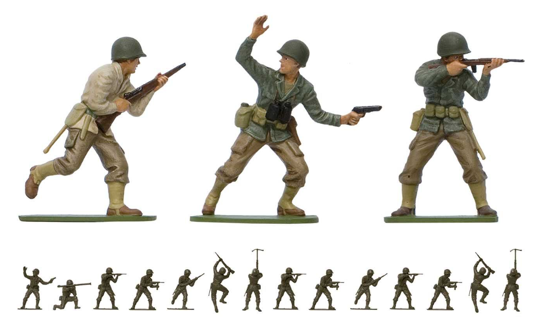 WWII U.S. Infantry Model Kit – Rails of Sheffield