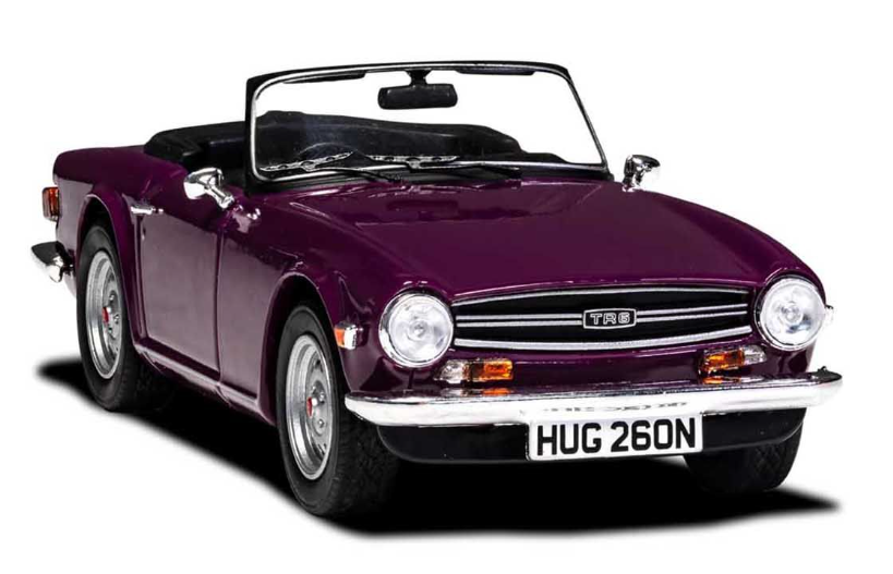 Corgi VA14701 Triumph TR6 Magenta – Rails of Sheffield