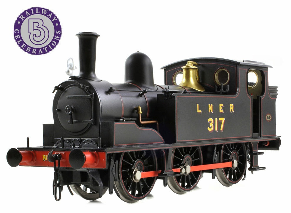 Bachmann 31-066 NER E (J71) 317 LNER Lined Black Steam Tank – Rails