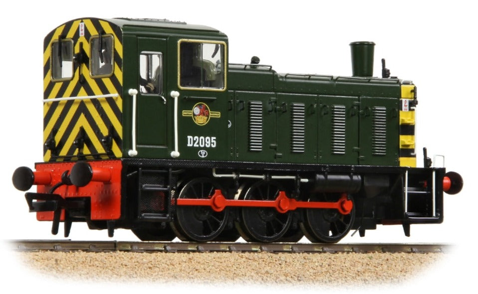Bachmann Class 03 D2095 BR Green (Wasp Stripes) Diesel Locomotive ...