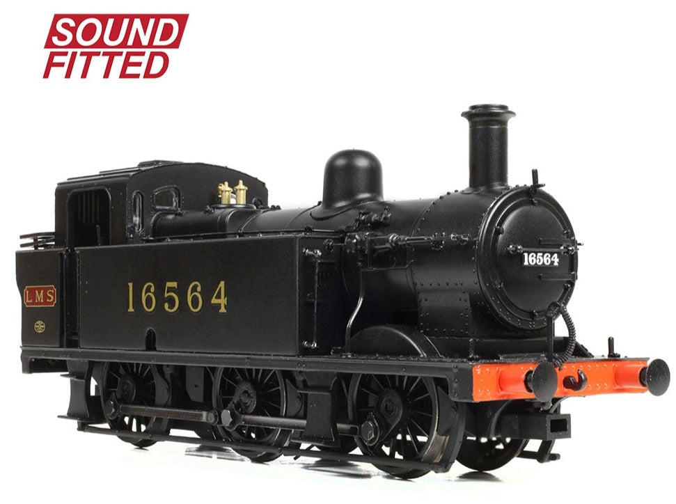 Bachmann 32-227CSF LMS Fowler 3F (Jinty) 16564 LMS Black Steam ...