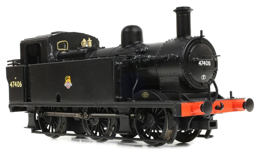 Bachmann 32-231B LMS Fowler 3F (Jinty) 47406 BR Black (Early Emblem ...