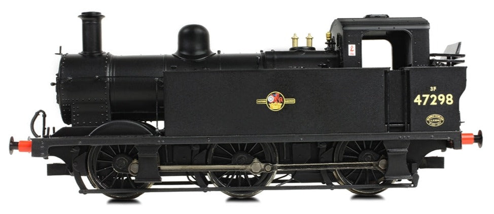 Bachmann LMS Fowler 3F (Jinty) 47298 BR Black (Late Crest) Steam ...