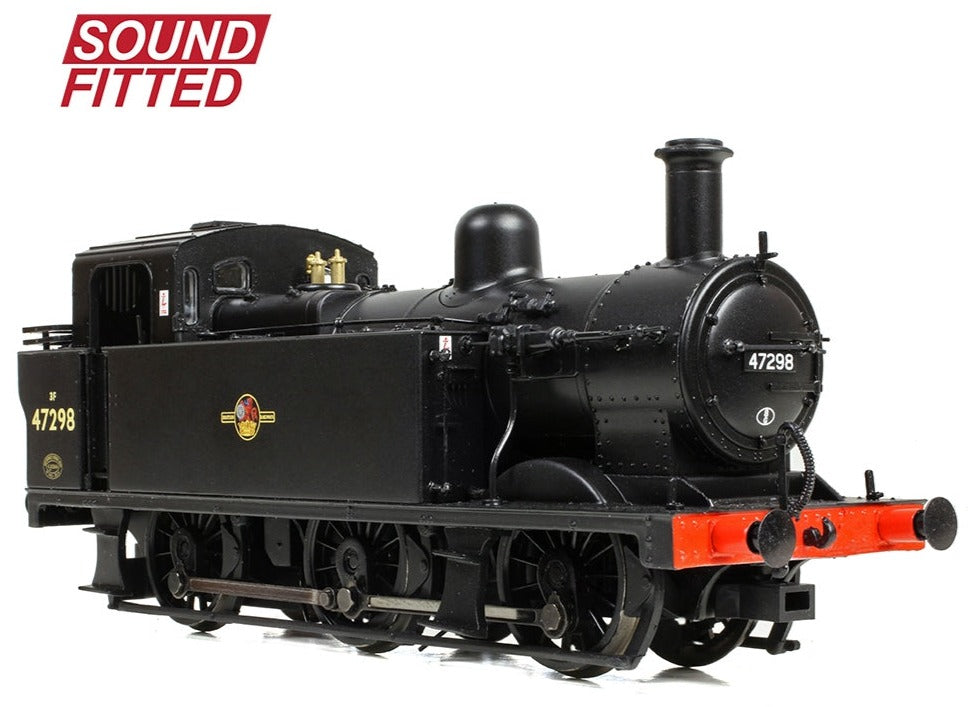 Bachmann LMS Fowler 3F (Jinty) 47298 BR Black (Late Crest) Steam ...