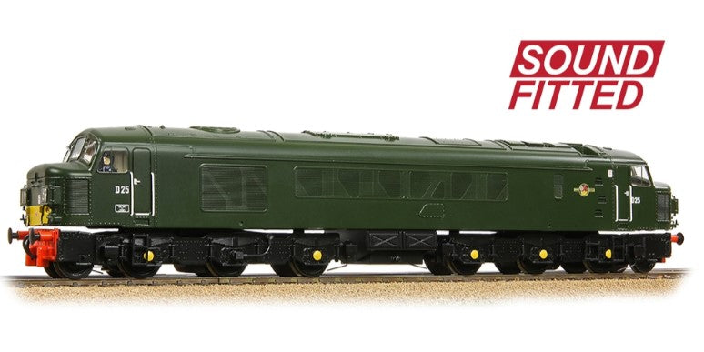 Bachmann 32-679ASF Class 45 Split Headcode D25 BR Plain Green (Small ...