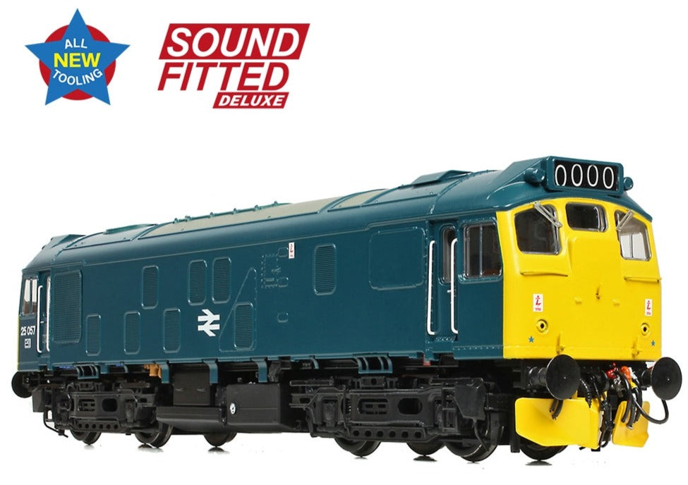 Bachmann 32-340ASFX Class 25/1 25057 BR Blue Diesel Locomotive - DCC ...