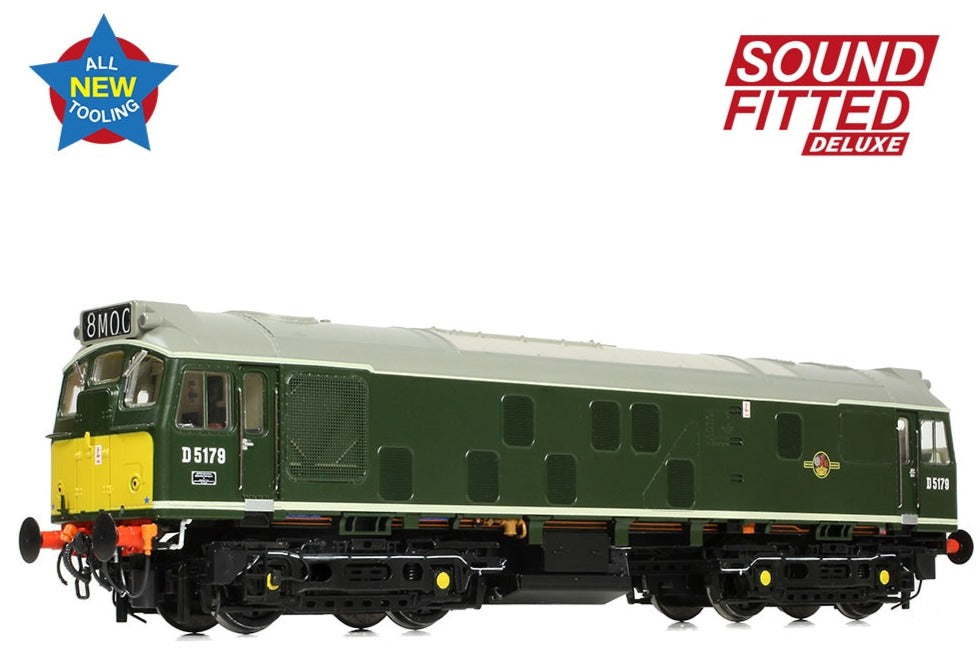 Bachmann Class 25/1 D5179 BR Green (Small Yellow Panels) Diesel ...