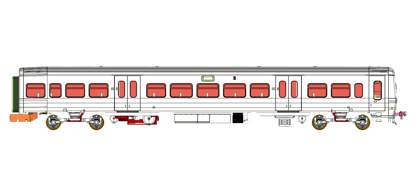 Dapol 4D-323-007D Class 323 323221 Regional Railways Centro – Rails