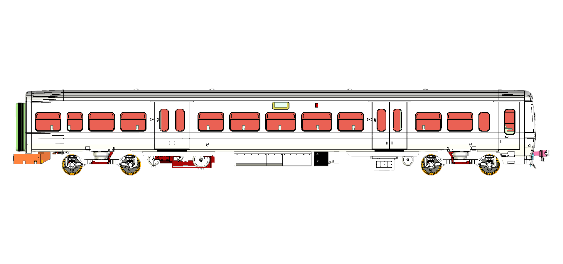 Dapol 4D-323-007 Class 323 323221 Regional Railways Centro Heritage ...