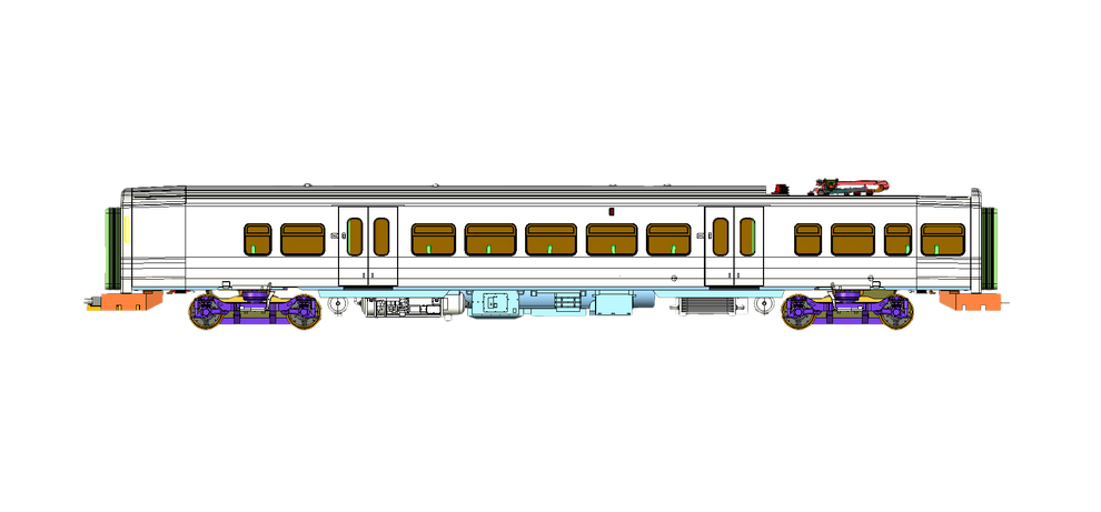 Dapol 4D-323-003 Class 323 323213 London Midland 3 Car EMU – Rails