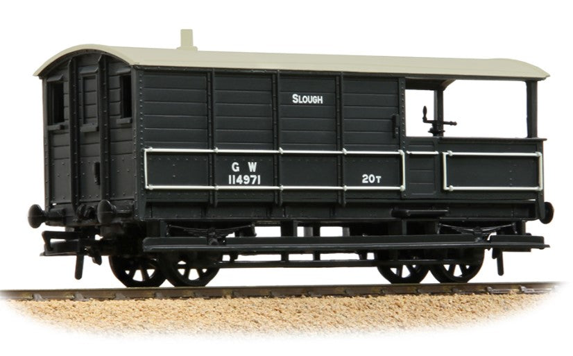 Bachmann GWR 20T 'Toad' Brake Van GWR Grey 114971 – Rails of Sheffield