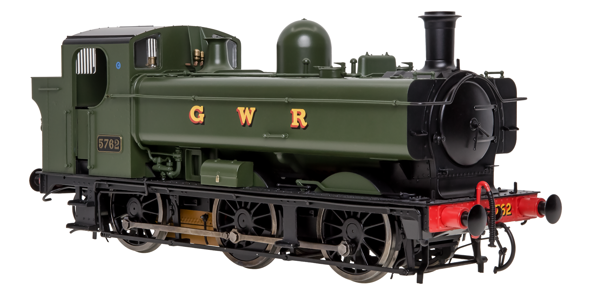 Dapol 7S-007-015 Class 57xx Pannier 'GWR' Green 3762 – Rails