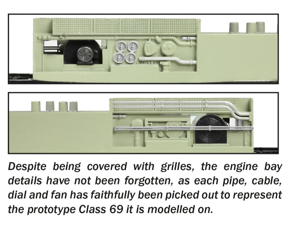 Bachmann 35-777 Class 69 69002 'Bob Tiller CM&EE' – Rails