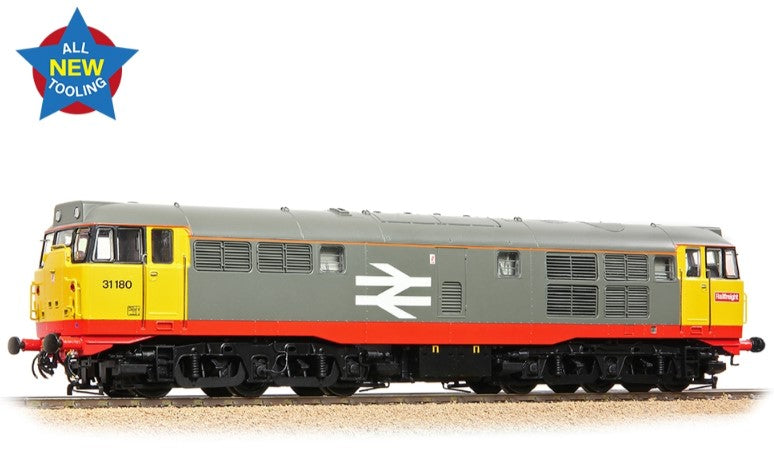 Bachmann Class 31/1 Refurbished 31180 BR Railfreight (Red Stripe ...