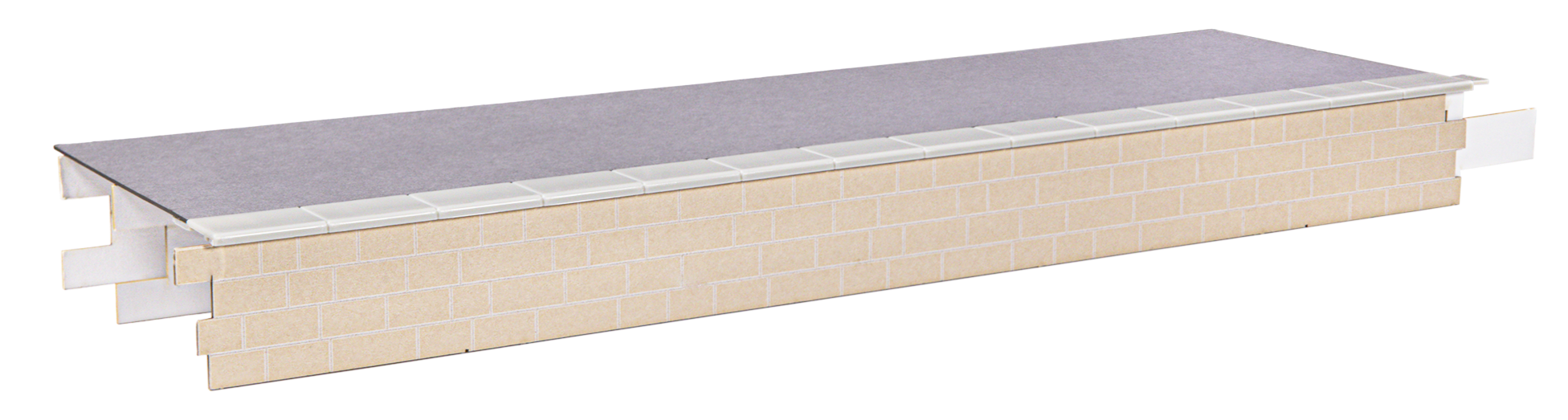 Dapol 7C-004-001 Kitmaster Genesis - Platform Edging Stones – Rails